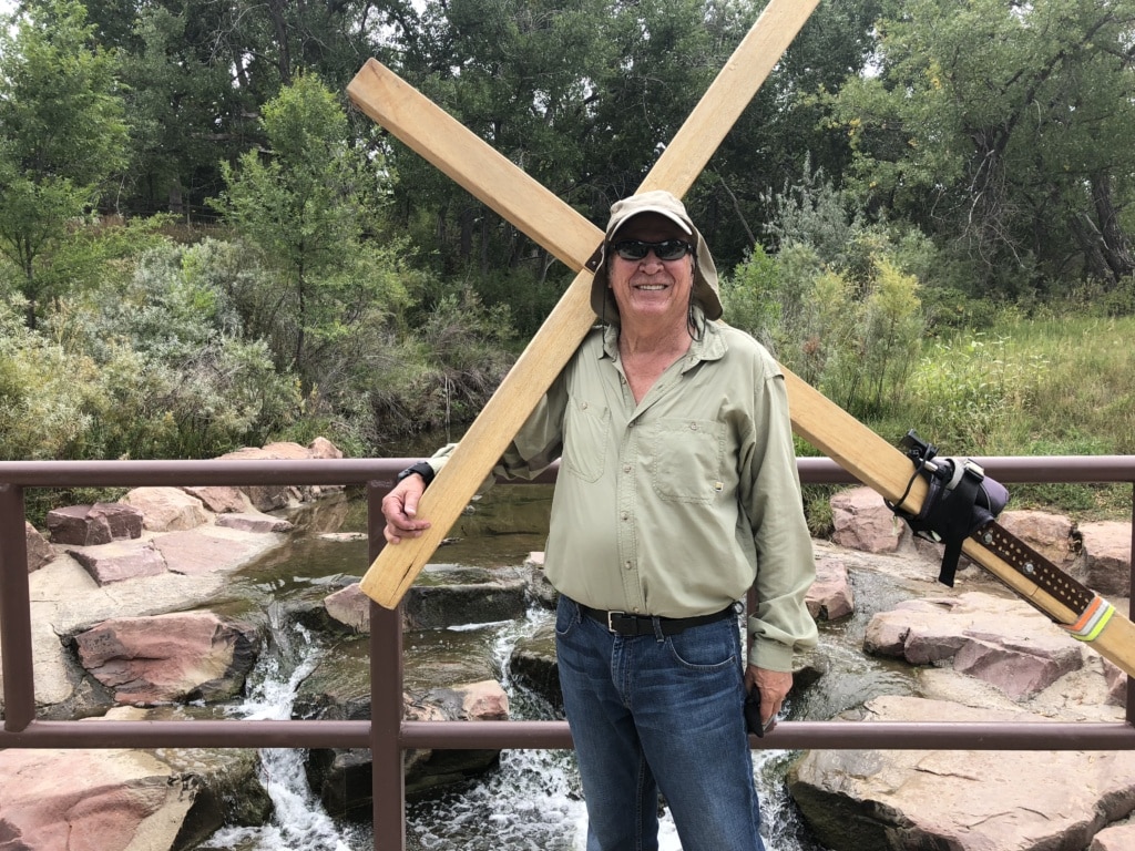 Arthur Blessitt Cross Stream